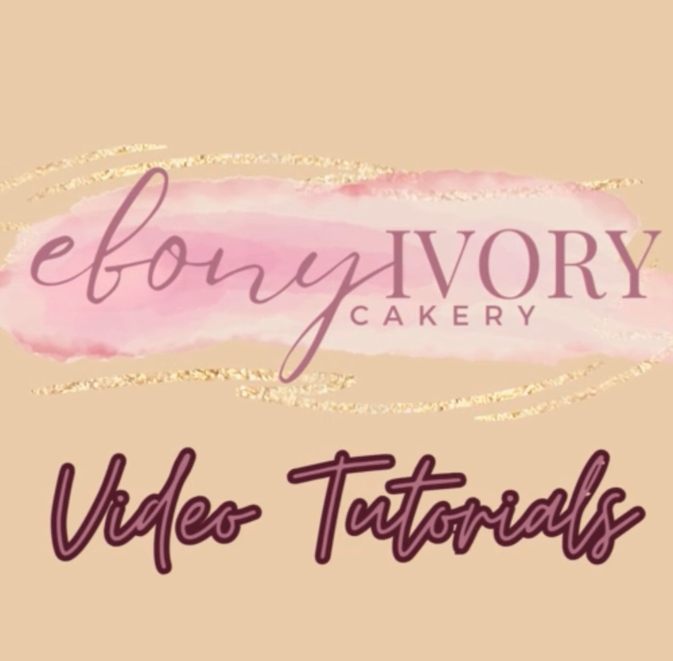 Video Tutorials – Ebony Ivory Cakery