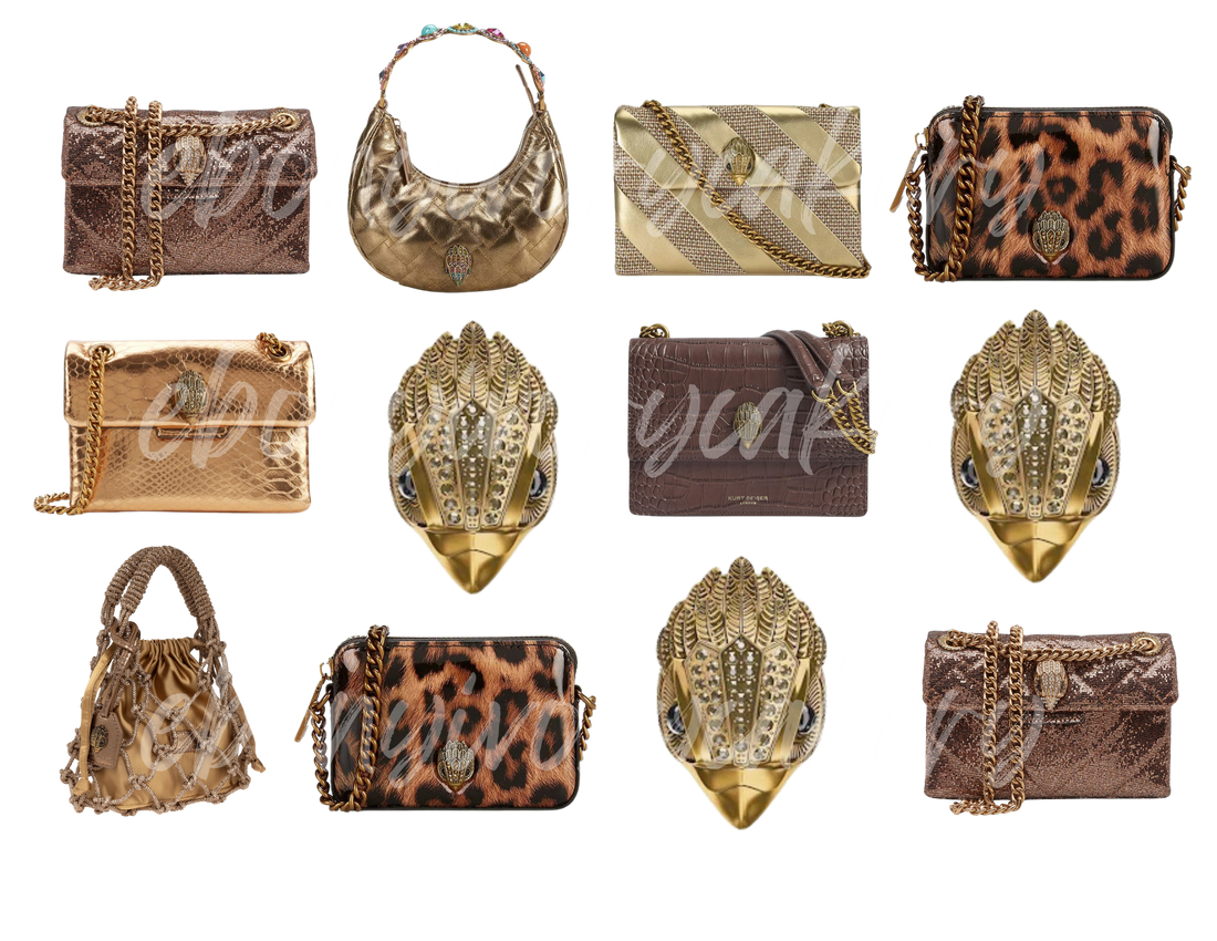 Bronze/Gold Kurt Geiger Collection – Ebony Ivory Cakery